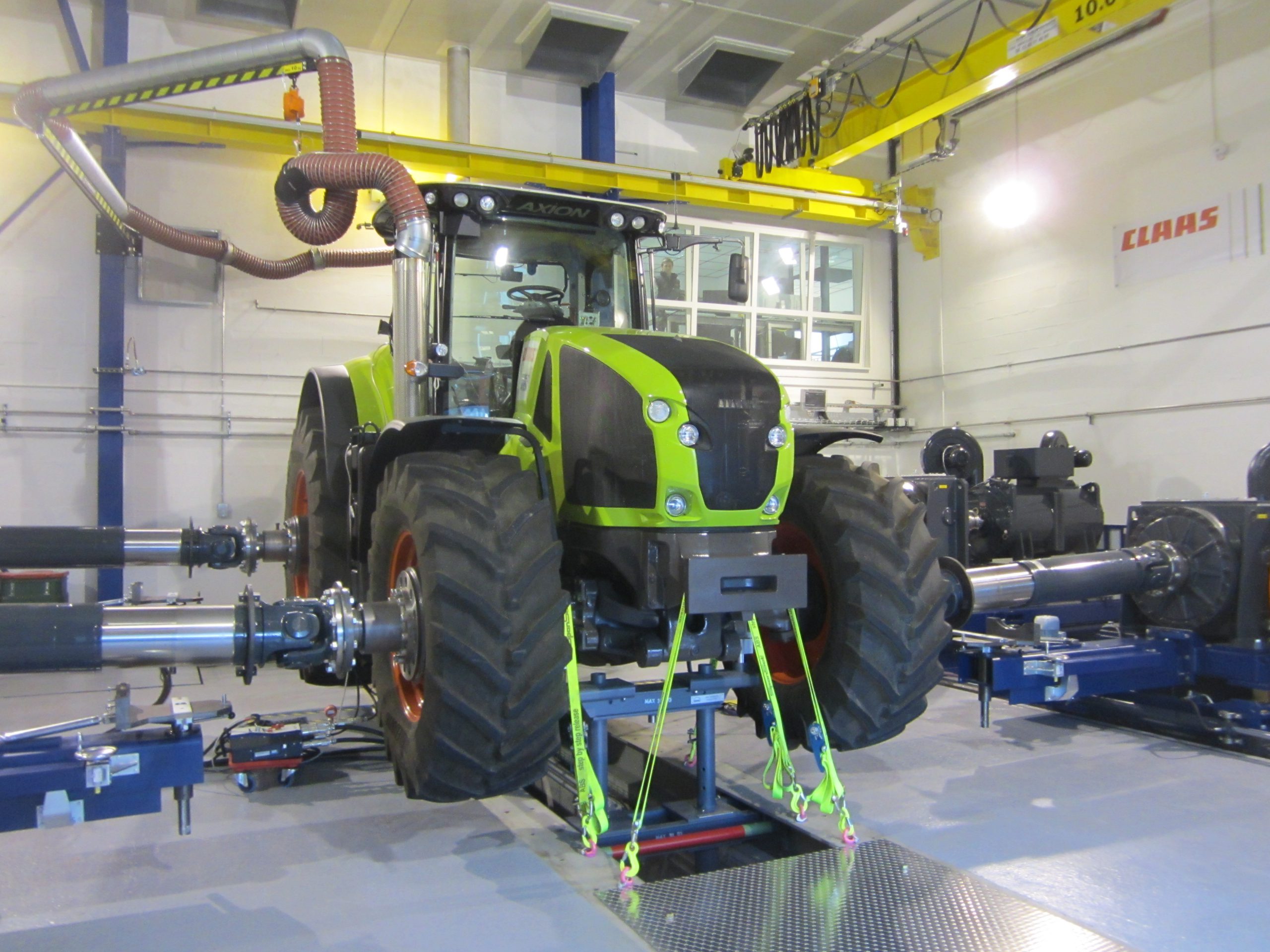 Claas. Inaugurati due nuovi banchi prova a Trangé | TRATTORI Web - News ...