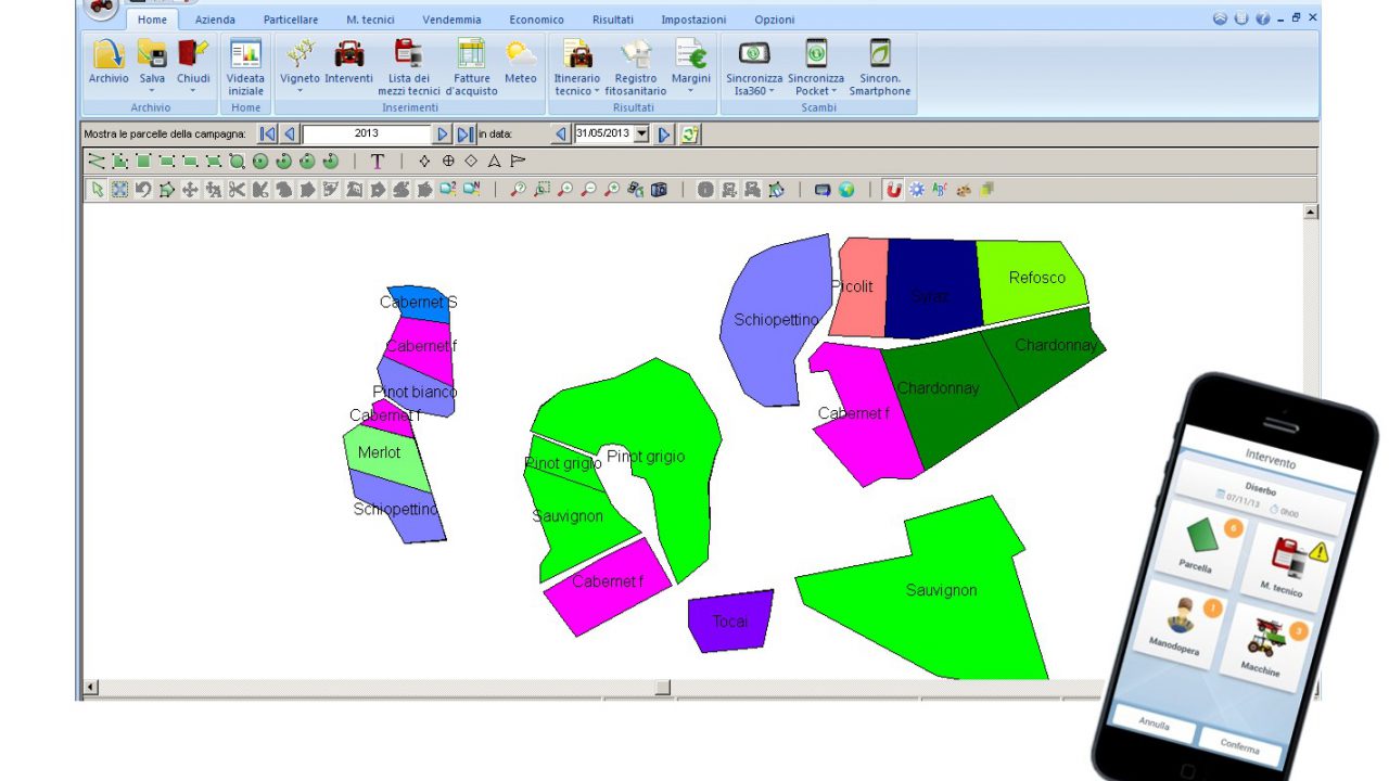 Isagri. Ecco l'App IsaColture Mobile | TRATTORI Web - News sui trattori