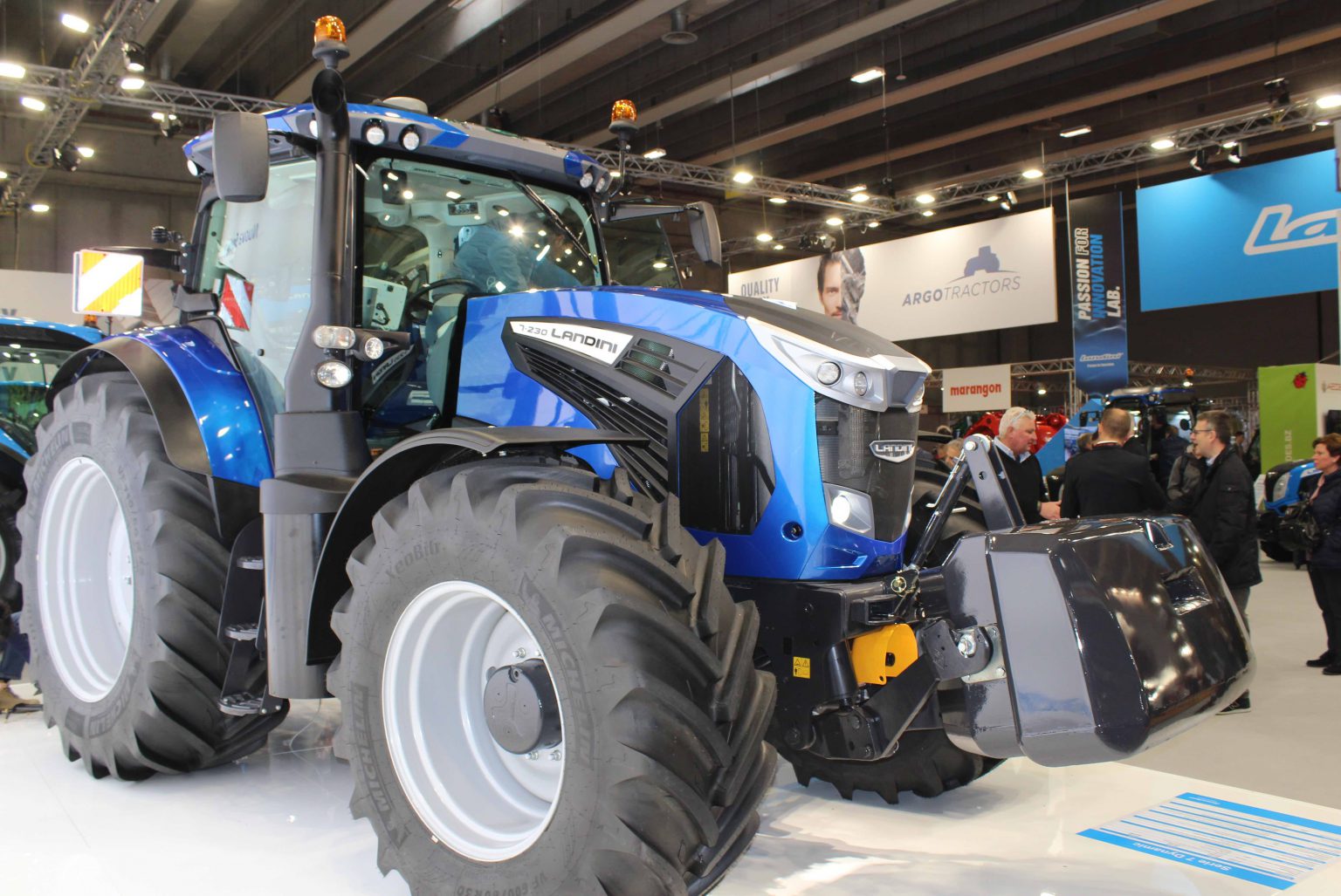 Nuovo Landini Serie 7 Stage V, il principe azzurro