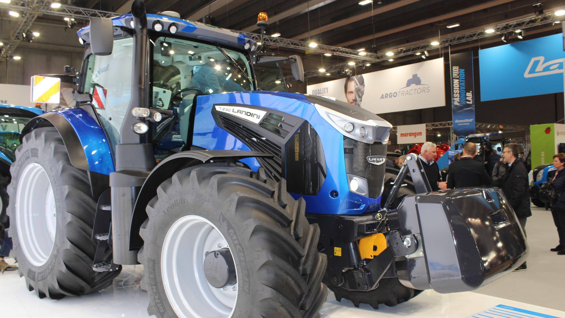 Nuovo Landini Serie 7 Stage V, il principe azzurro