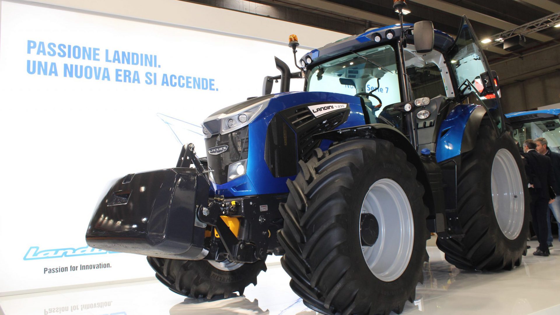 Landini Serie 7 Stage V, il principe azzurro