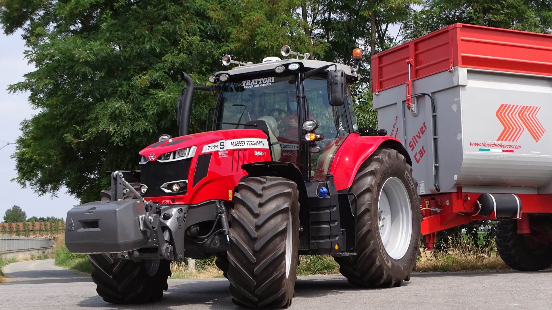 Massey Ferguson 7719S Dyna-VT, meno peso più potenza