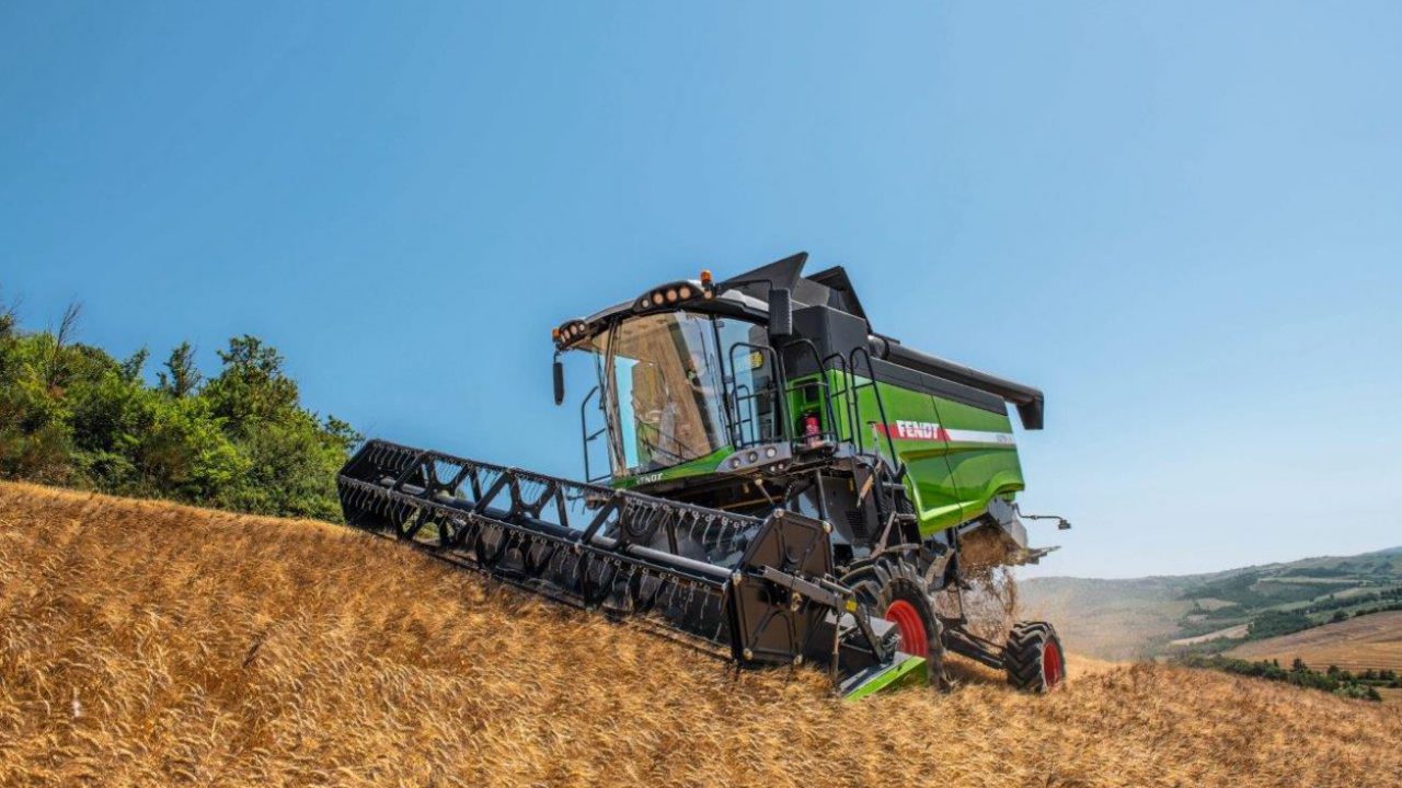 Fendt 5275 C SL, la mietitrebbia autolivellante. Sulla cresta dell'onda