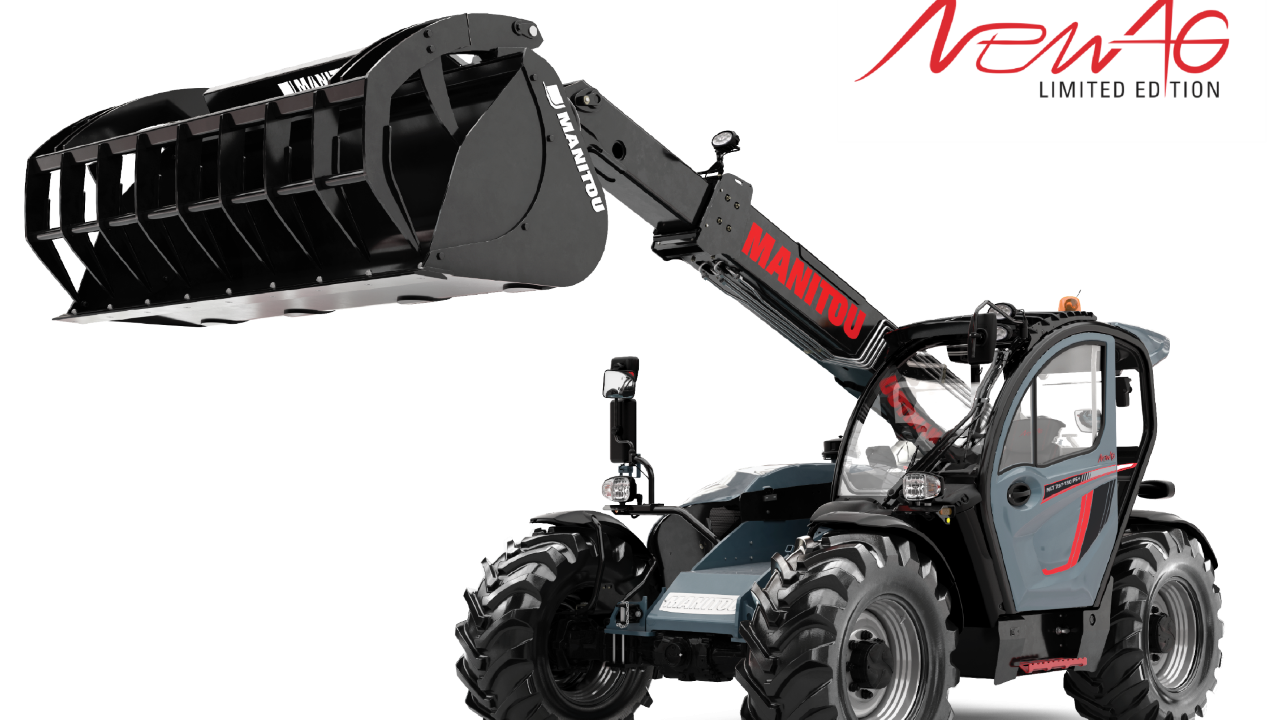 Manitou NewAG, le pale telescopiche del marchio in edizione limitata