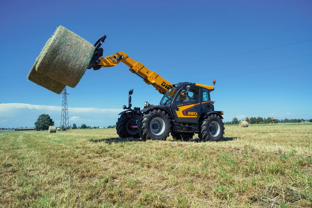 Dieci completa la gamma di sollevatori telescopici per l'agricoltura