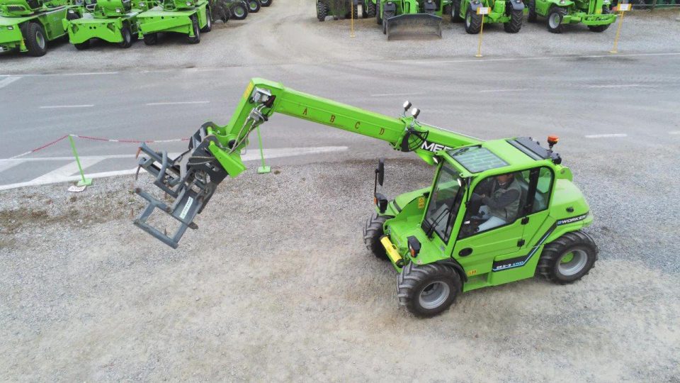 Merlo e-WORKER 25.5-90 4WD, l'electric off-road. La prova sul campo