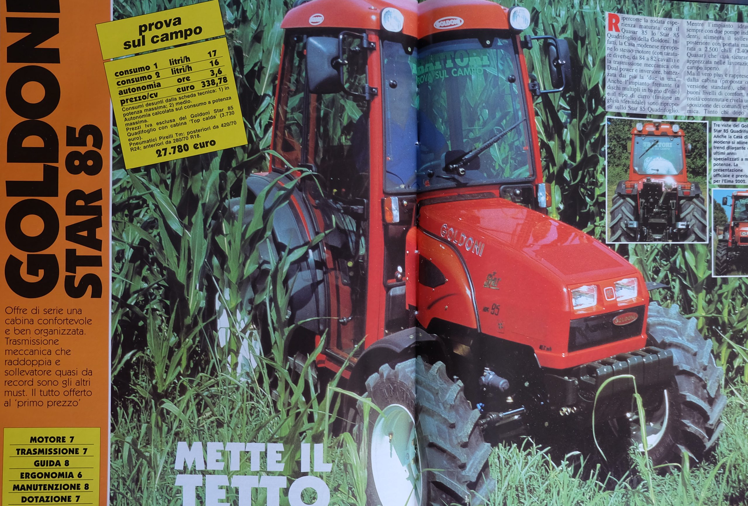 Goldoni Star 85, quando mise il tetto. La prova d'annata