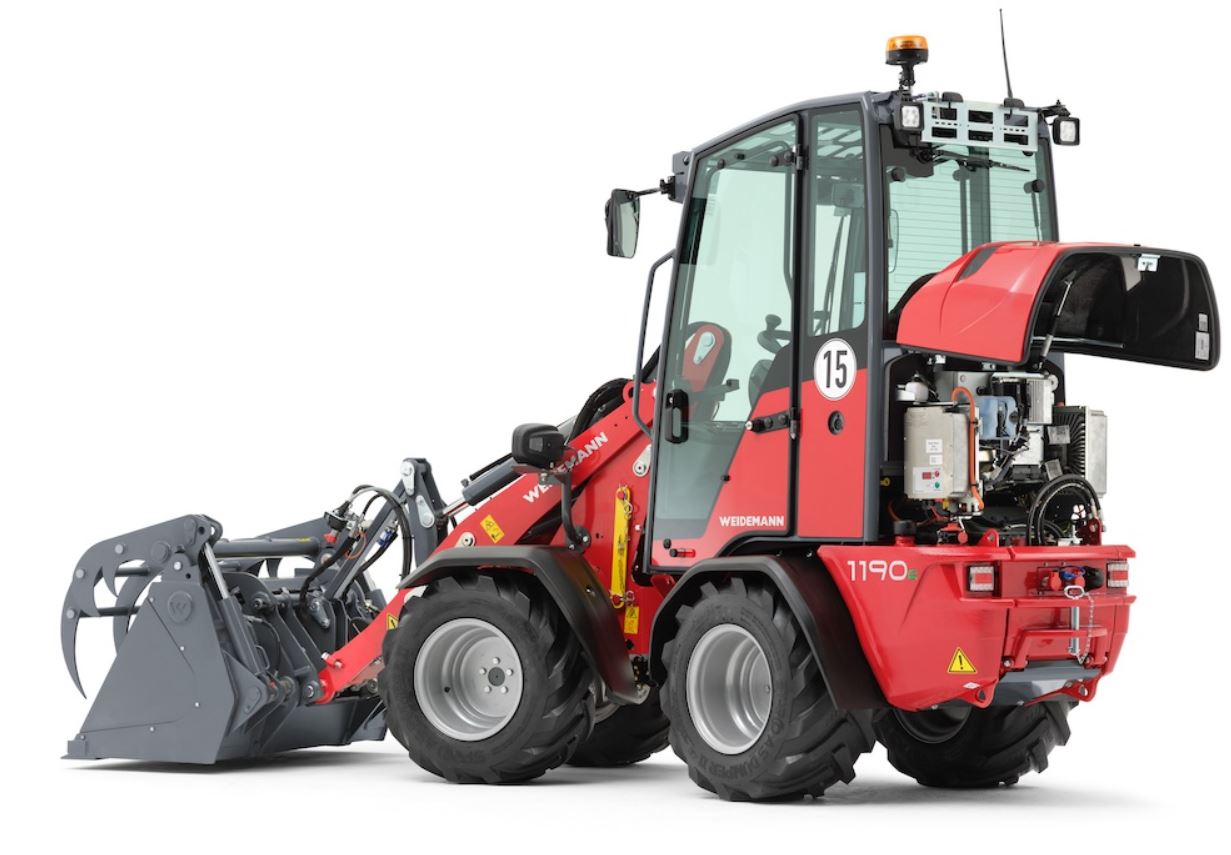 Hoftrac 1190e, il nuovo caricatore elettrico di Weidemann