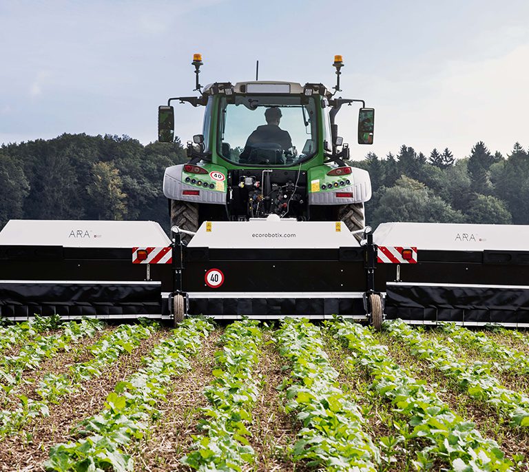 Ara, l'irroratrice di precisione sviluppata da Ecorobotix