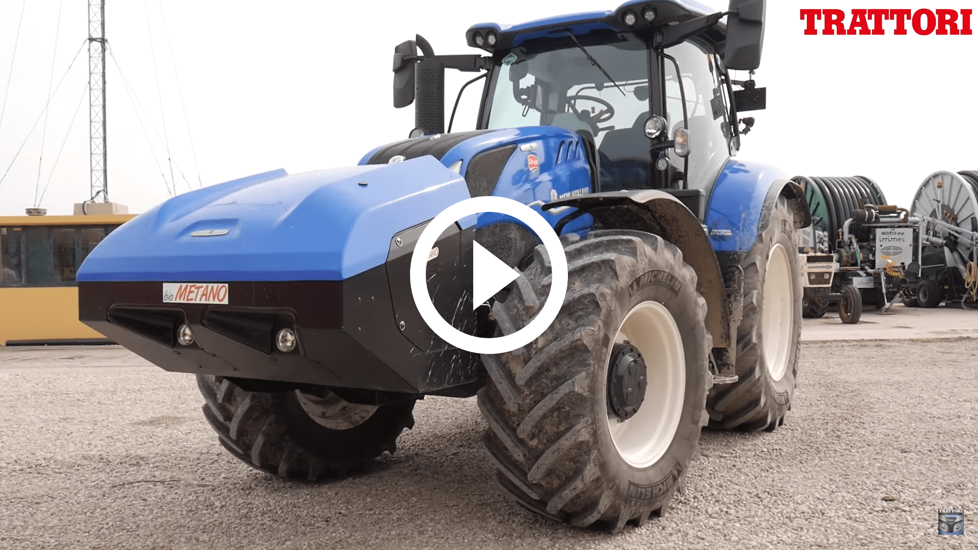New Holland T6 Methane Power, la prova in campo [VIDEO]