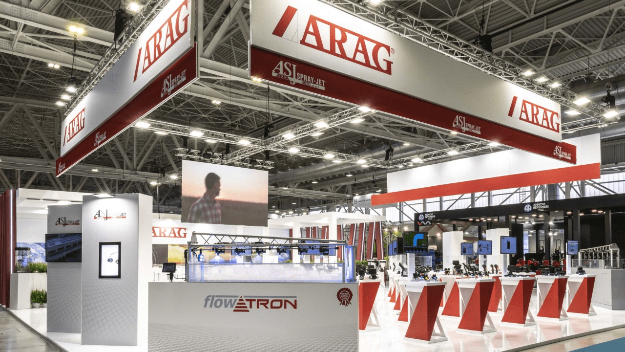 Arag presenta i nuovi sistemi per l'irrigazione Flowtron