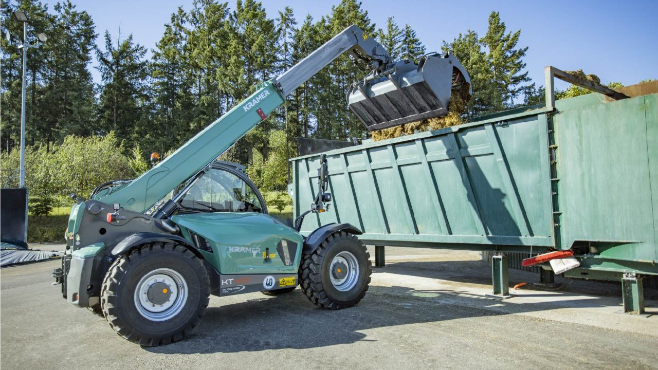 Kramer punta sui sollevatori telescopici elettrici: la panoramica
