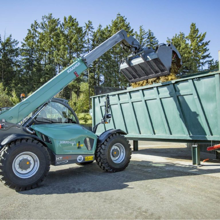 Kramer punta sui sollevatori telescopici elettrici: la panoramica