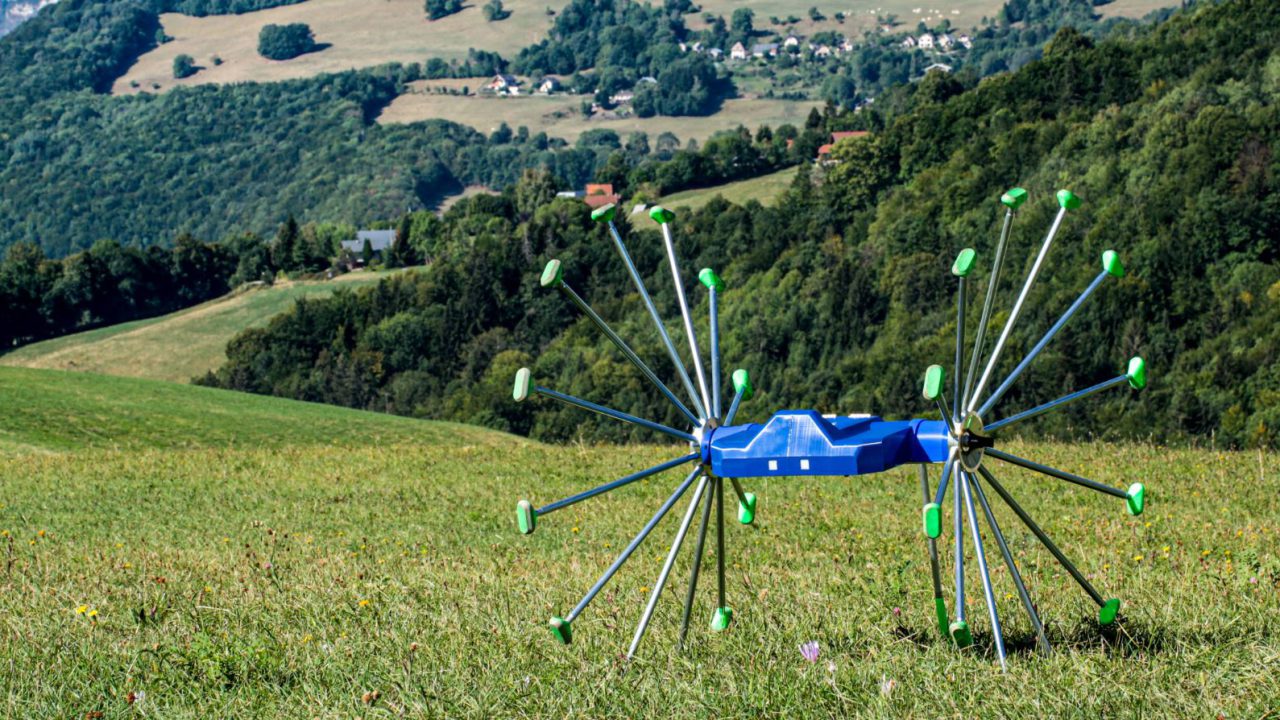 SentiV il robot agricolo simile a un ragno che vuole rivoluzionare il settore