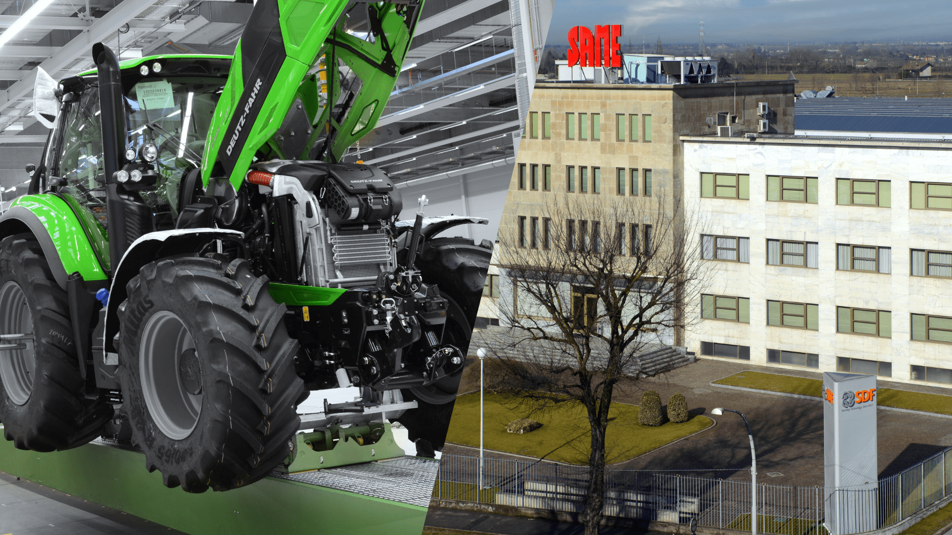SDF (Same Deutz-Fahr), dove sono prodotti i trattori?