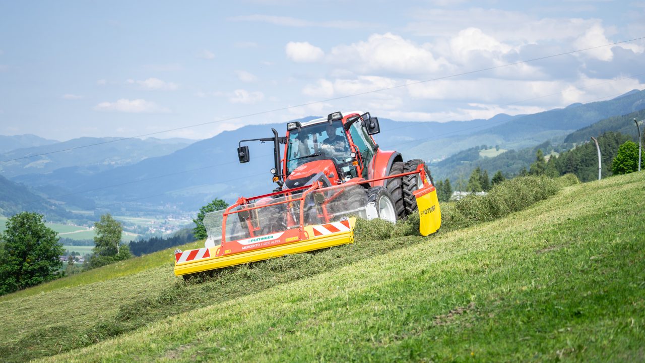 MERGENTO F ALPIN, Pottinger svela un nuovo ranghinatore da montagna