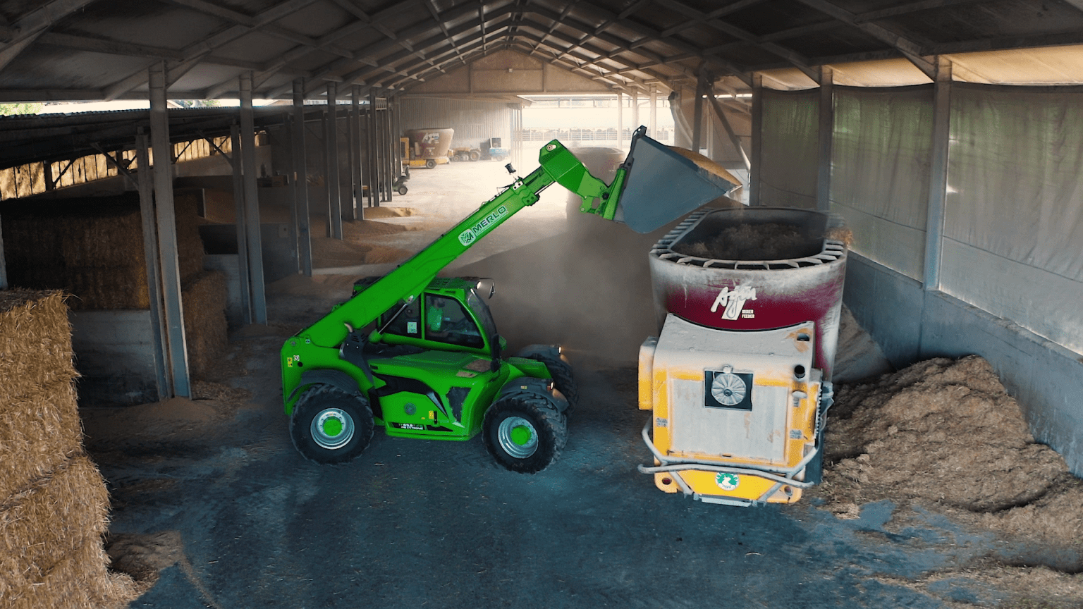 TF65.9, il telescopico Merlo al servizio dell'azienda Belluco Farm