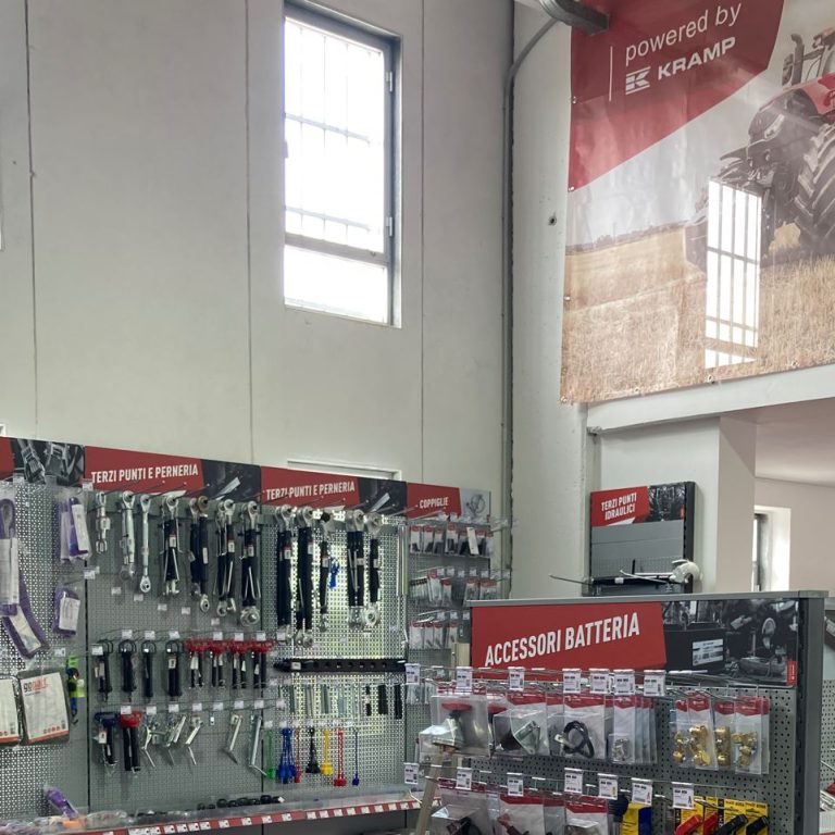 Kramp, con Demetra arriva il settimo negozio di ricambi in Italia