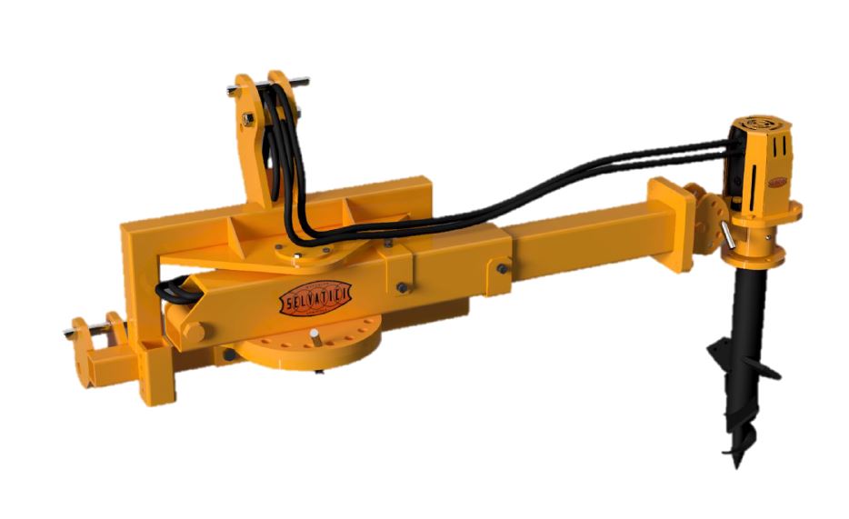 Selvatici lancia una nuova trivella idraulica per espianti in vigneti