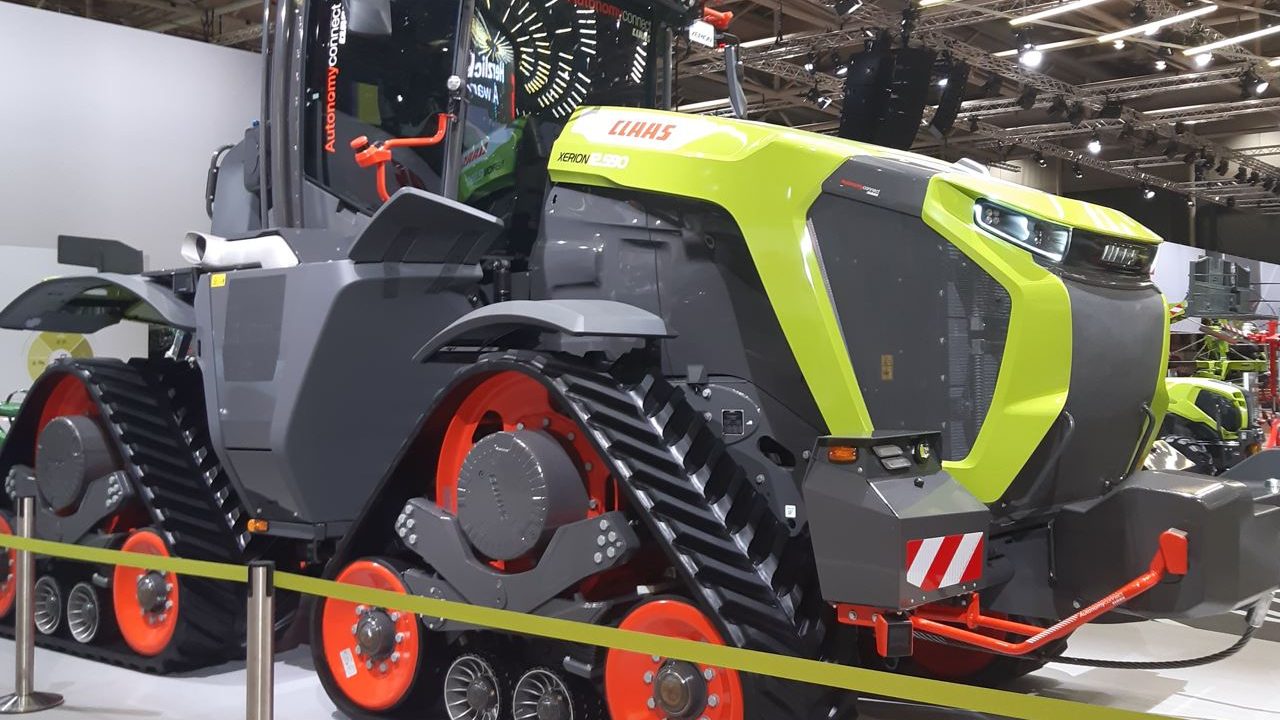 XERION 12, il bestione Claas si fa autonomo
