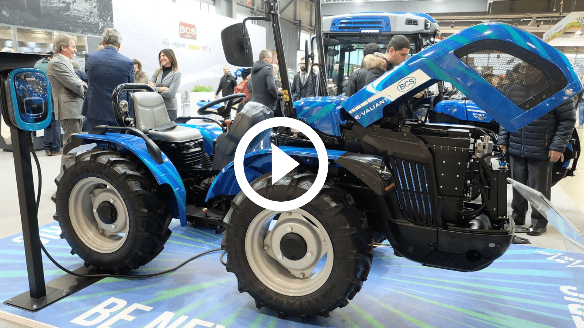 e-Valiant, il nuovo trattore elettrico di BCS [VIDEO]
