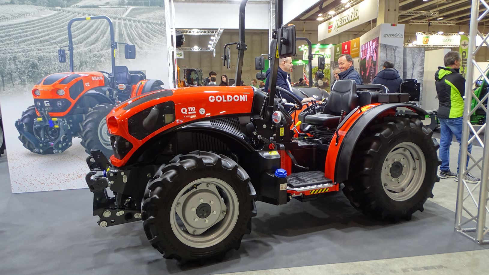 Goldoni Q 110 Stage V, che coppia! Ecco il nuovo top di gamma