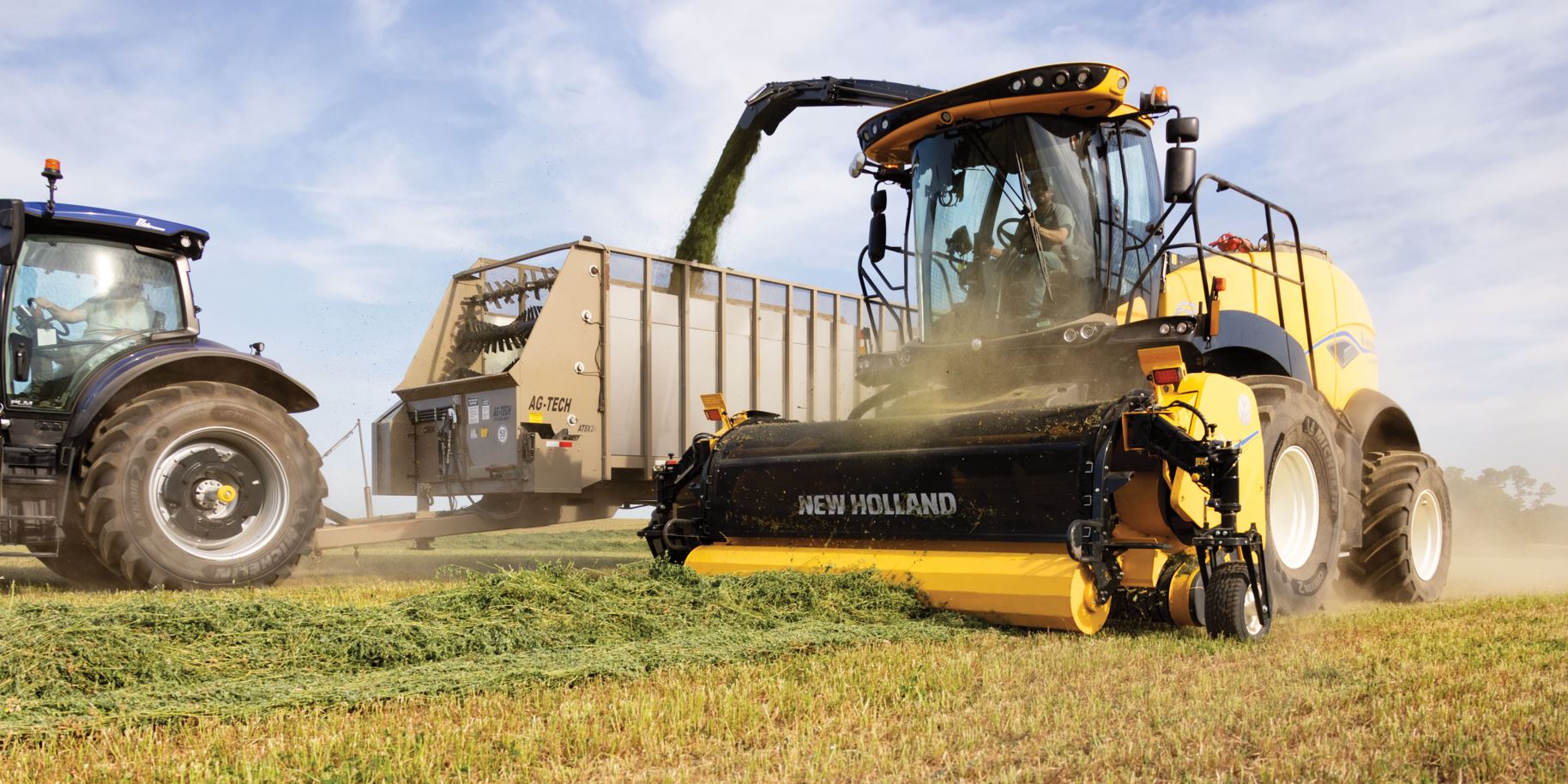 New Holland trionfa ai premi AE50 per innovazioni su foraggio