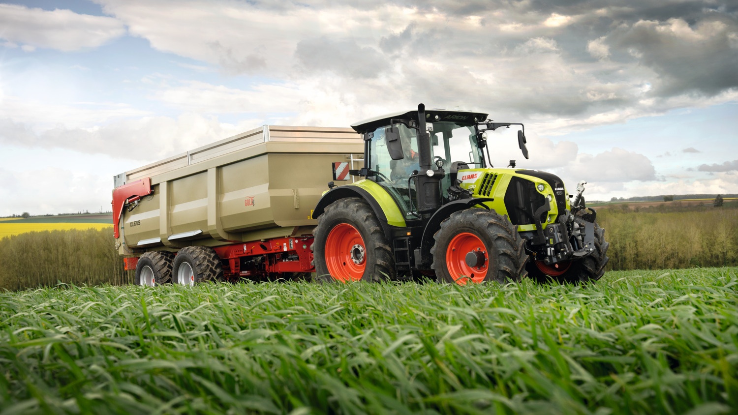 Claas amplia gamma di trattori Arion con il 570 Cmatic