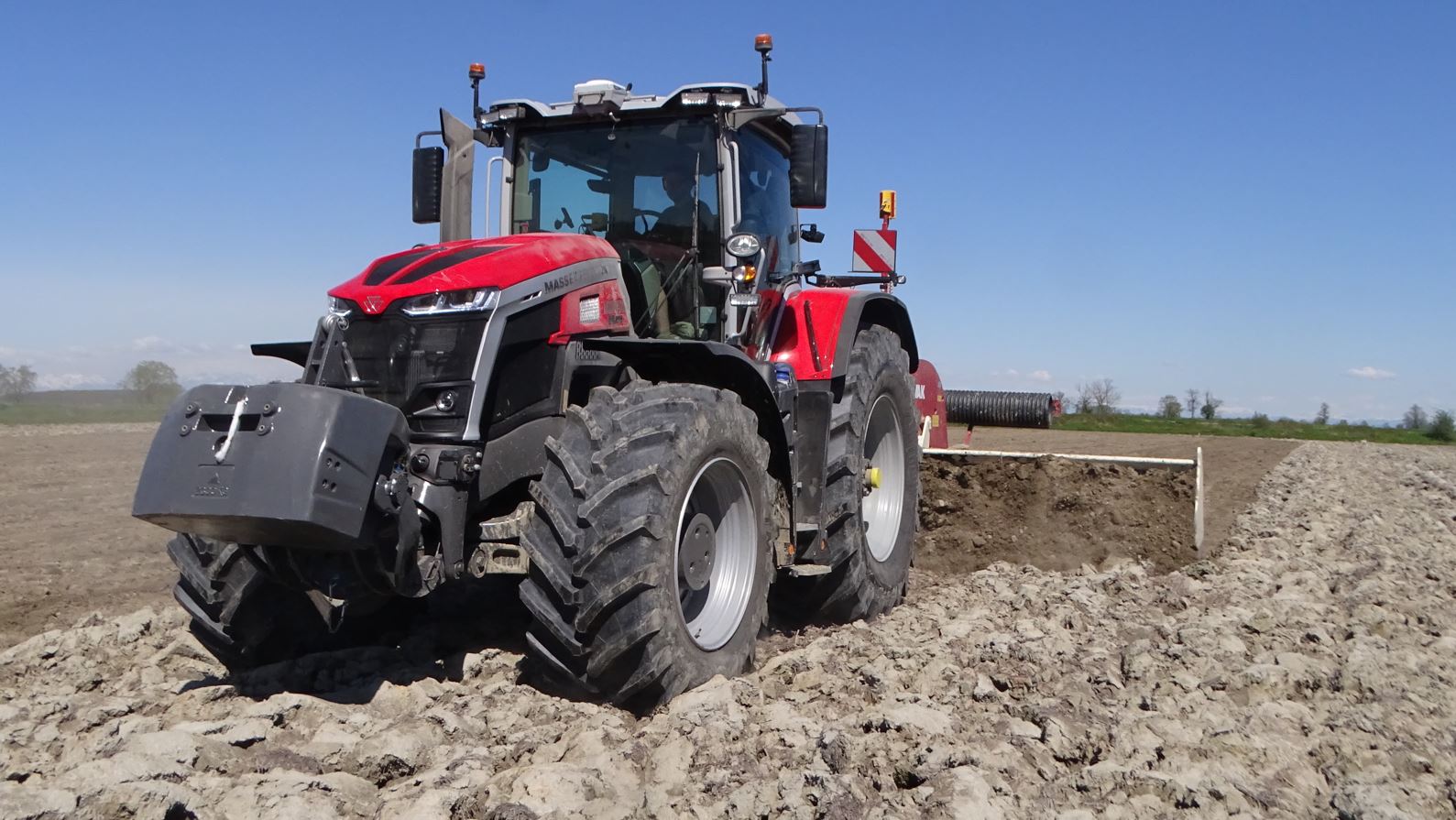 Massey Ferguson 9S.370 DYNA-VT, la prova in campo