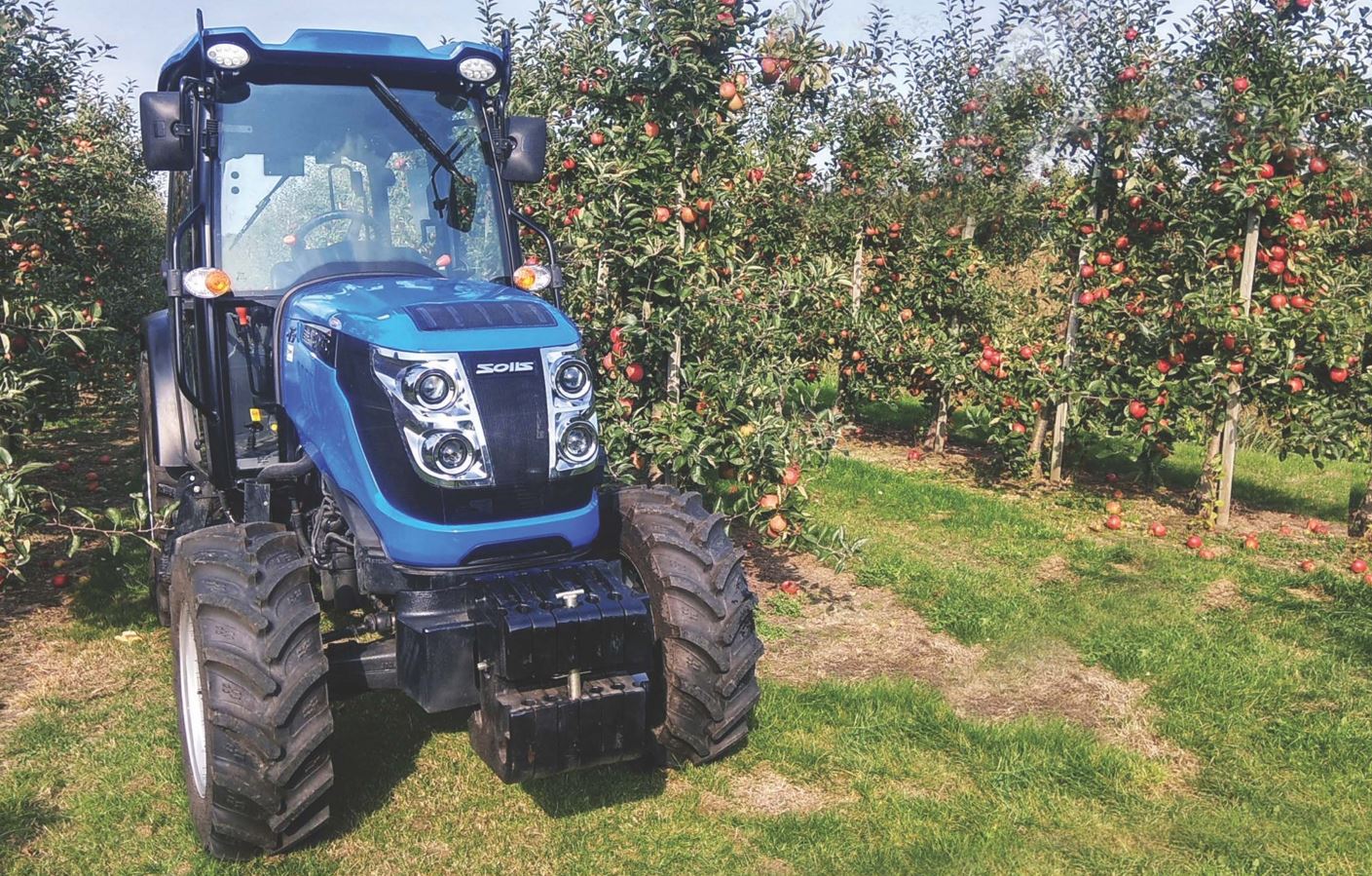 Solis, largo allo stretto. La gamma N di trattori per vigneto e frutteto