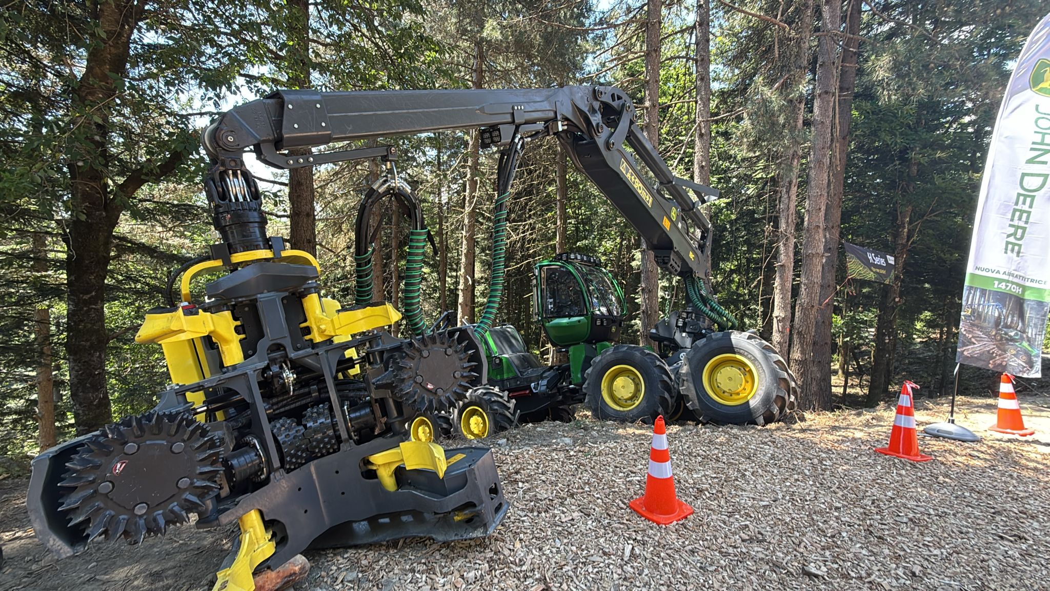 FUTA EXPO, al via le prove per le macchine forestali