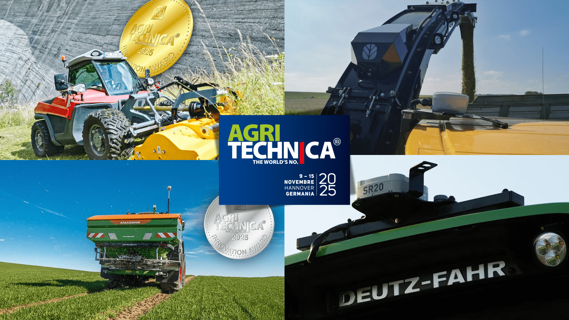 Agritechnica 2025, Claas e Müller vincono la medaglia d'oro